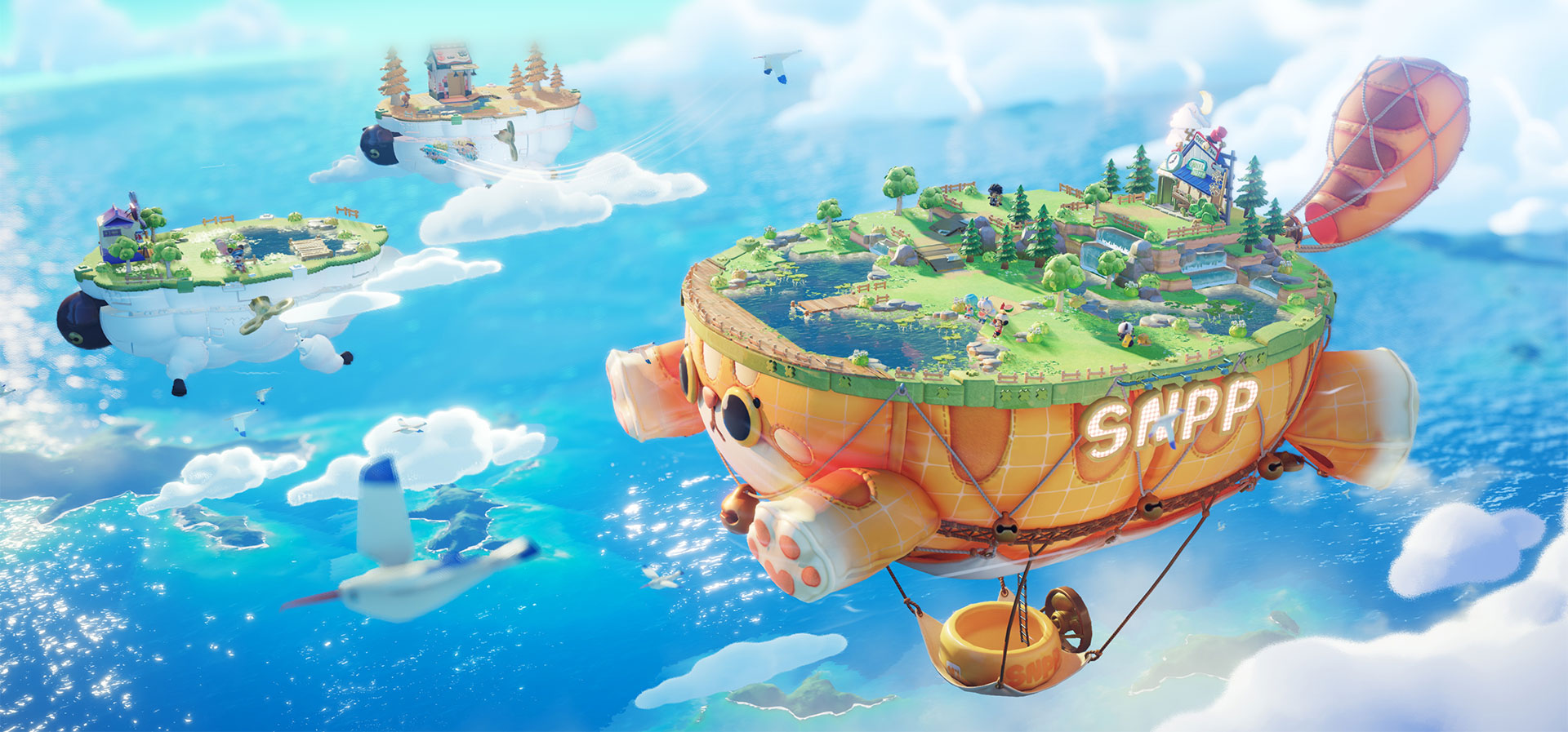 Floatopia เตรียมวางจำหน่ายบน คอนโซล PC และ มือถือในปี 2025