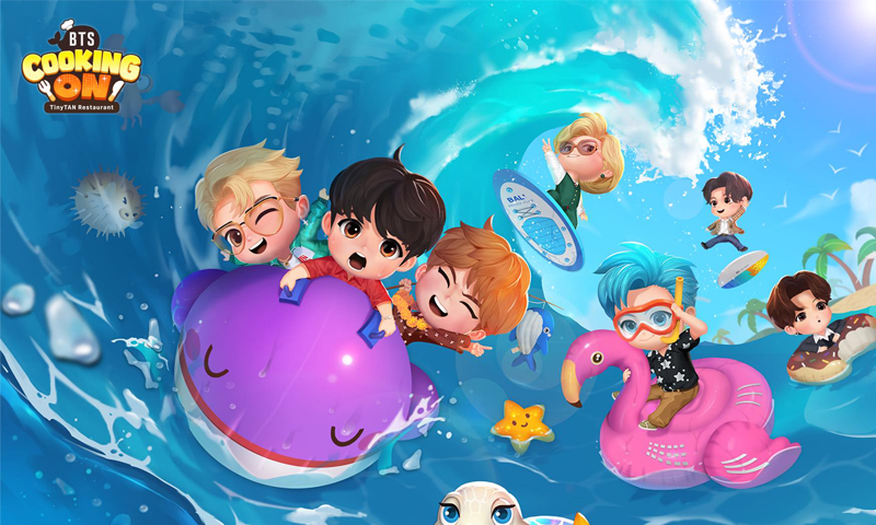 BTS Cooking On: TinyTAN Restaurant ชวนสัมผัสเสน่ห์อาหารเมืองปารีส ในอัป ...