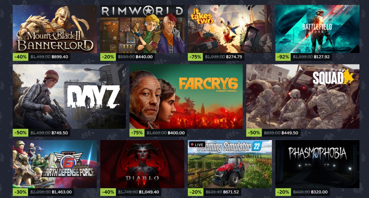 เริ่มแล้ว Steam Autumn Sale 2024 ลดราคากระจาย