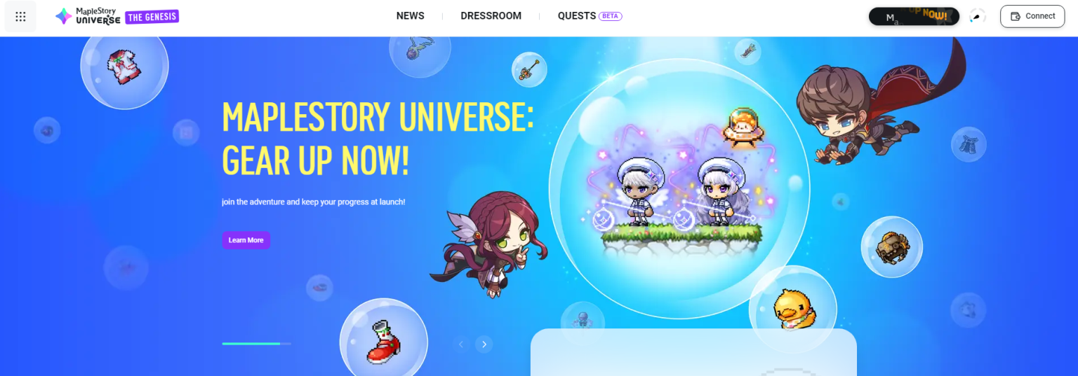 มาย้อนวันวานกับ MapleStory N เกม 2D เดินข้างสุดน่ารักฉบับ NFT