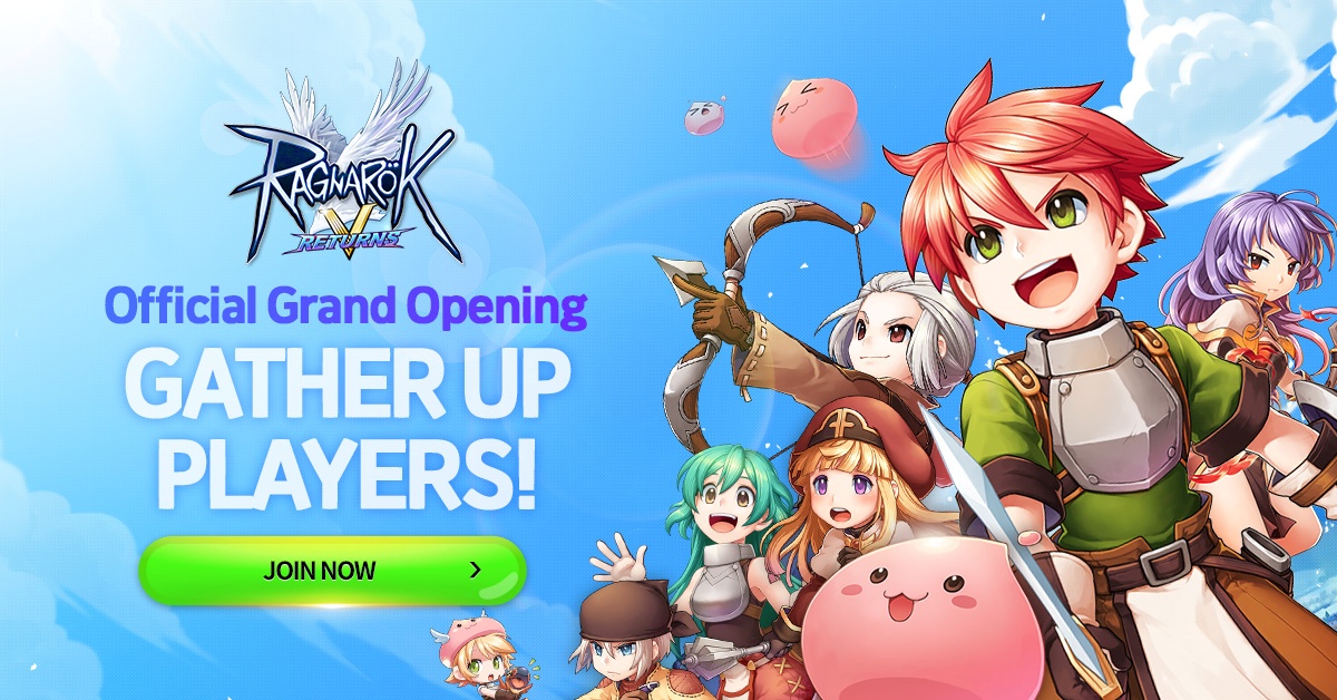 พร้อมหรือยัง Ragnarok V: Returns เปิดให้เล่นแล้ว