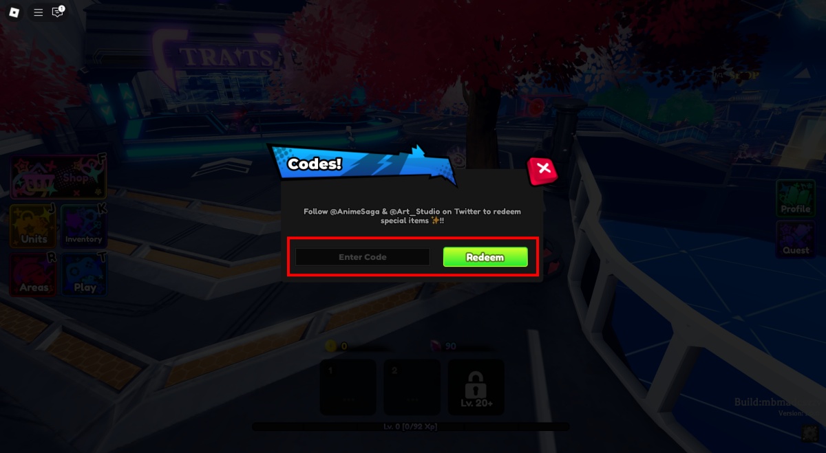 รวมโค้ด Anime Saga แจกฟรี Gems Gold และ Trait Rerolls