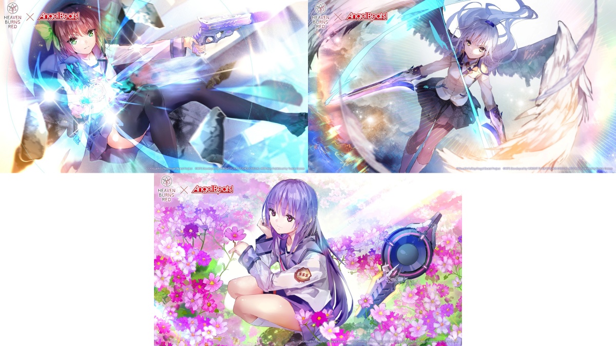 ในที่สุดก็มา! Heaven Burns Red x Angel Beats! แจกของเพียบ