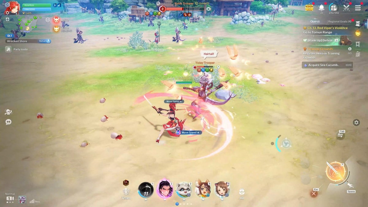 Blade & Soul Heroes ฉลองยอดถล่ม 2 ล้านด้วยตัวอย่างใหม่