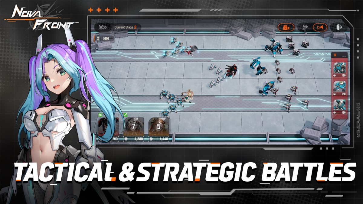 NOVAFRONT เกมวางแผนสุดคิวท์ เปิดให้เล่นในฟิลิปปินส์แล้ว