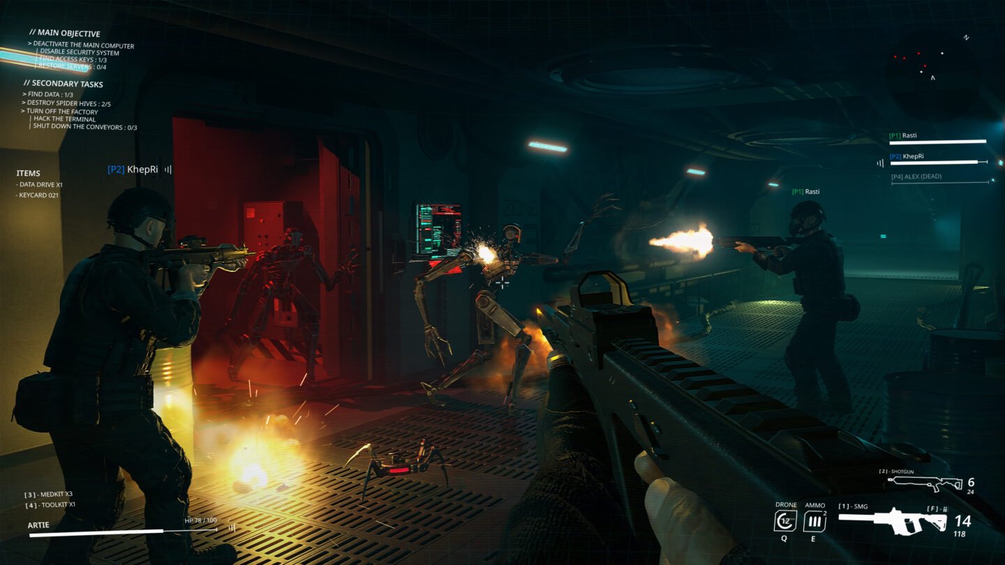 Protocol: Terminate เกมยิง CO-OP ล่าหุ่นกล AI เปิดตัวปี 2026